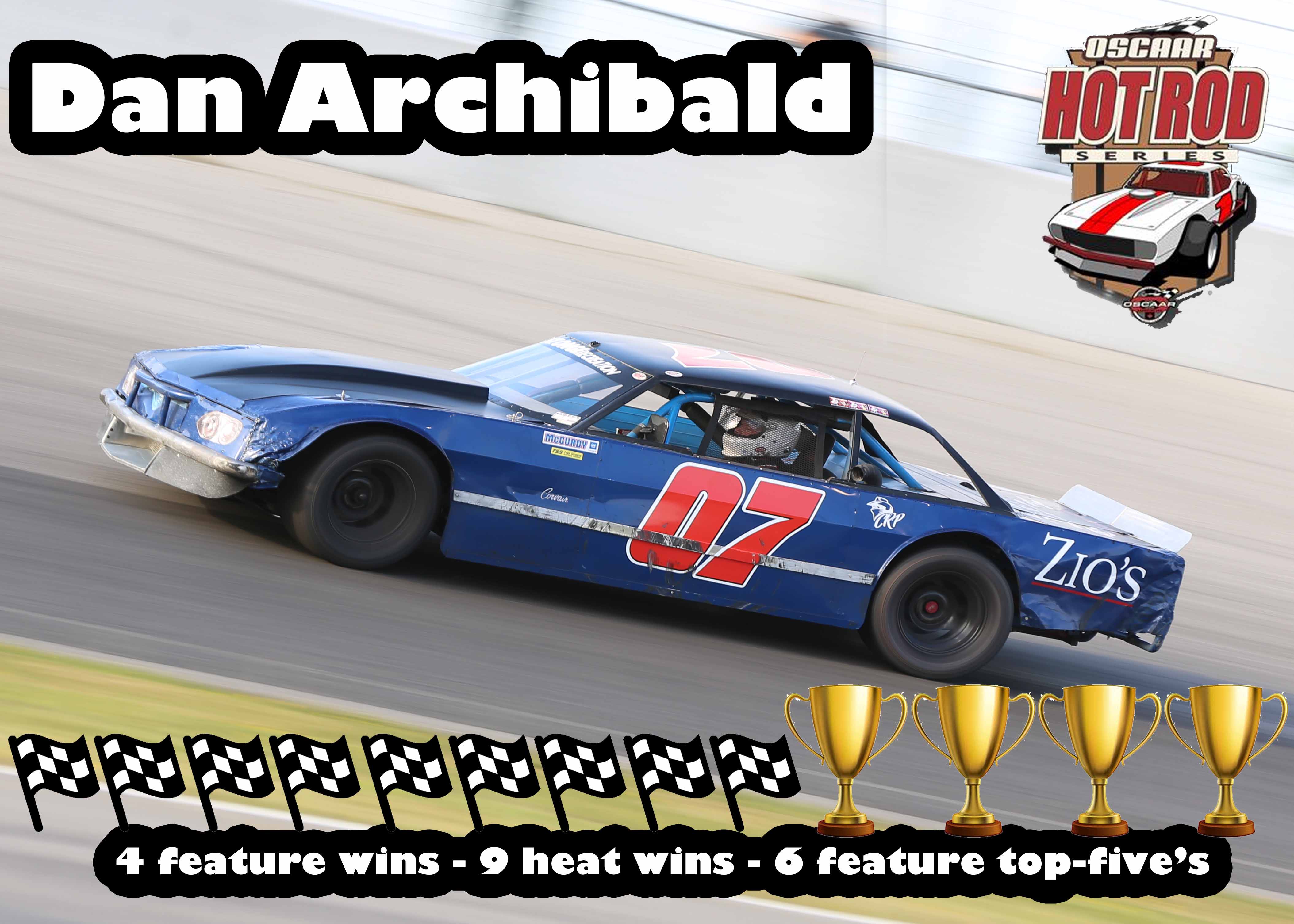 8th in OSCAAR Hot Rod Points: Dan Archibald – Short Track Musings