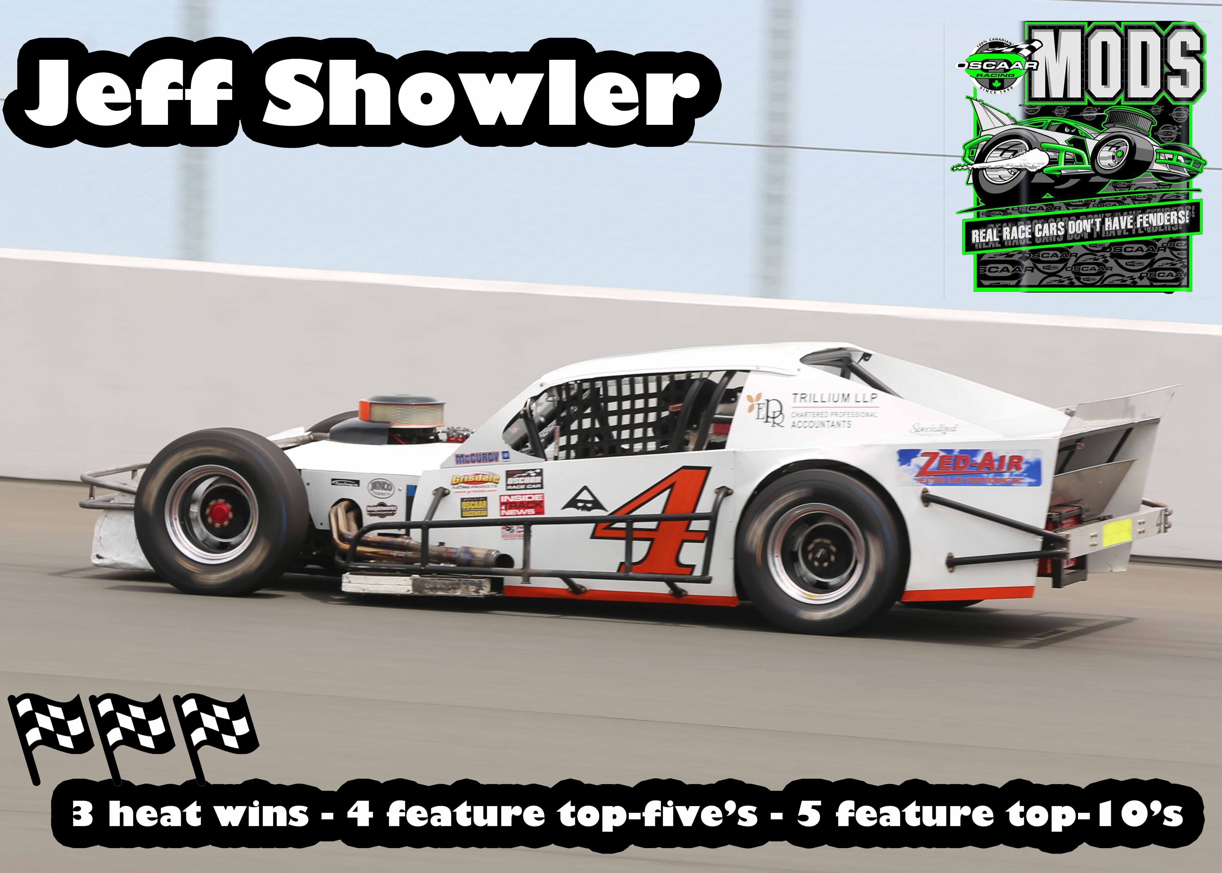 8th in OSCAAR Modified Points: Jeff Showler – Short Track Musings