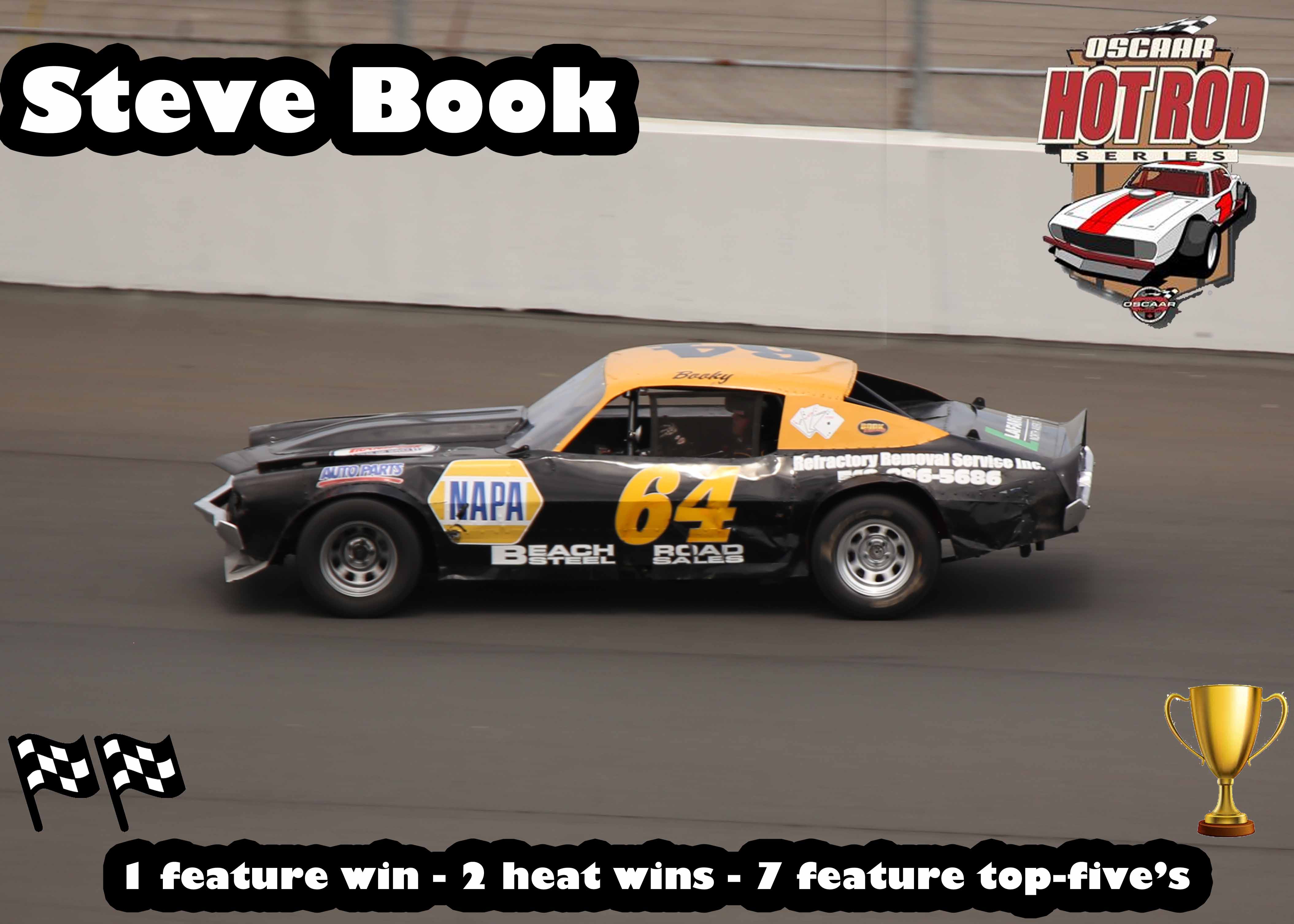 3rd in OSCAAR Hot Rod Points – Steve Book – Short Track Musings