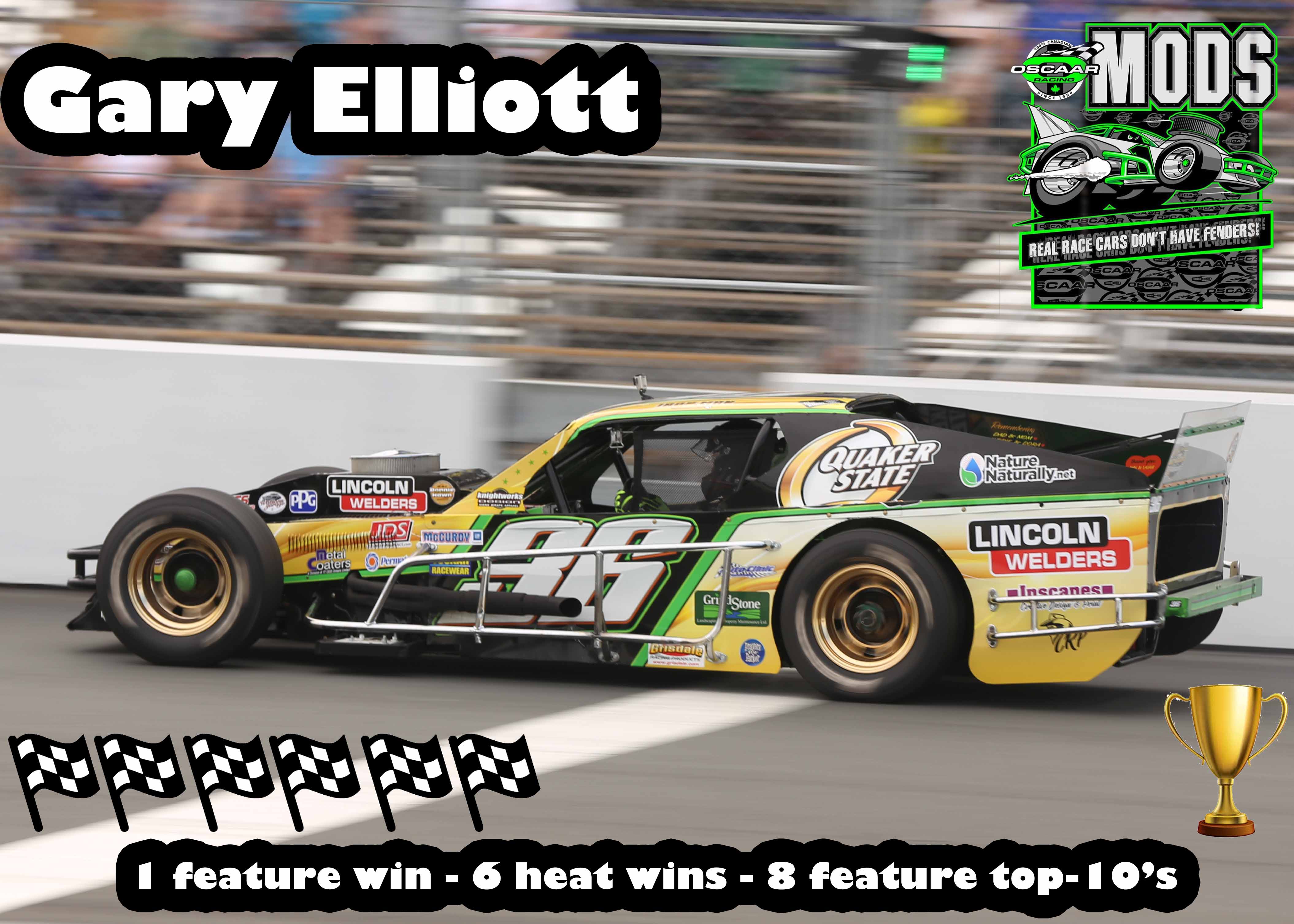4th in OSCAAR Modified Points – Gary Elliott – Short Track Musings