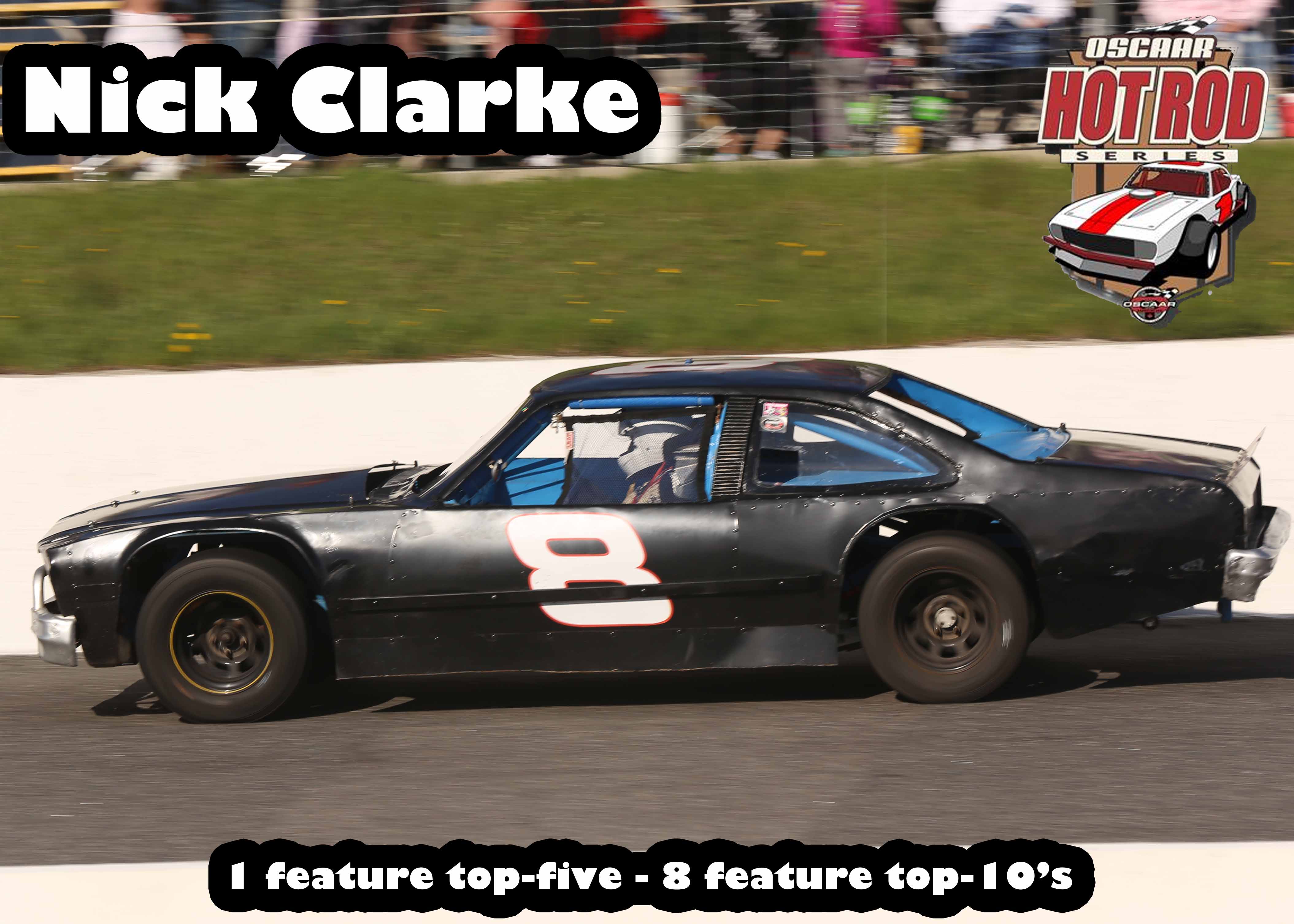 5th in OSCAAR Hot Rod Points: Nick Clarke – Short Track Musings
