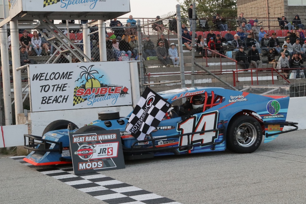 A.J. Emms Scores Heat Victory, Podium Finish at Sauble Speedway – Short ...