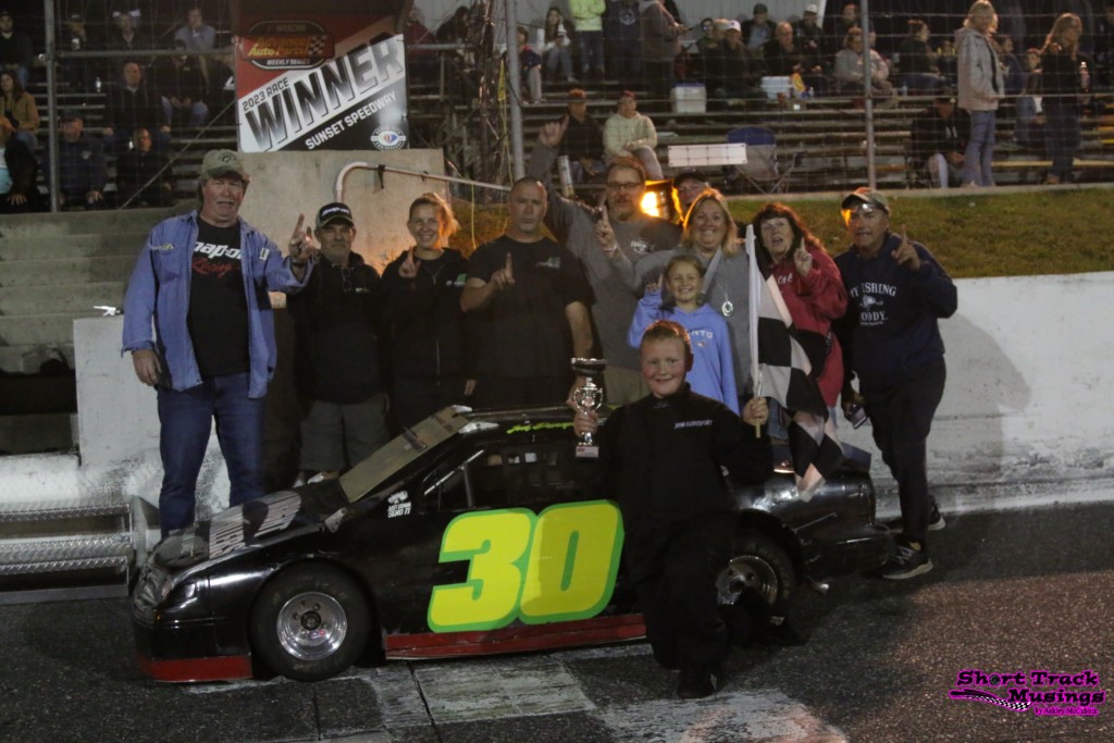 Davenport Scores Jr Late Model Feature Victory at Sunset Speedway; Moat ...