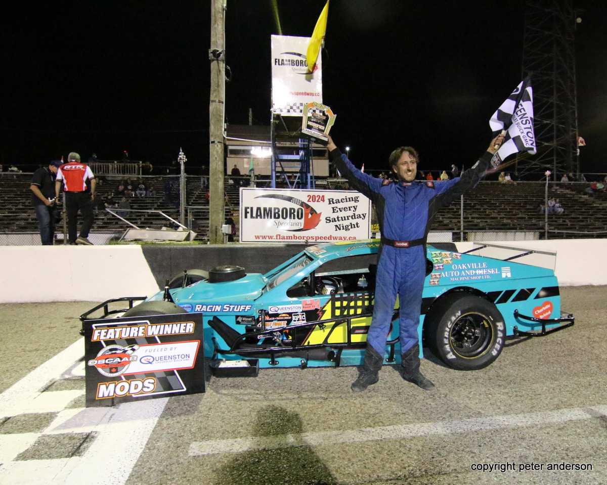 Jason Keen Scores OSCAAR Modified Victory at Flamboro Speedway – Short ...